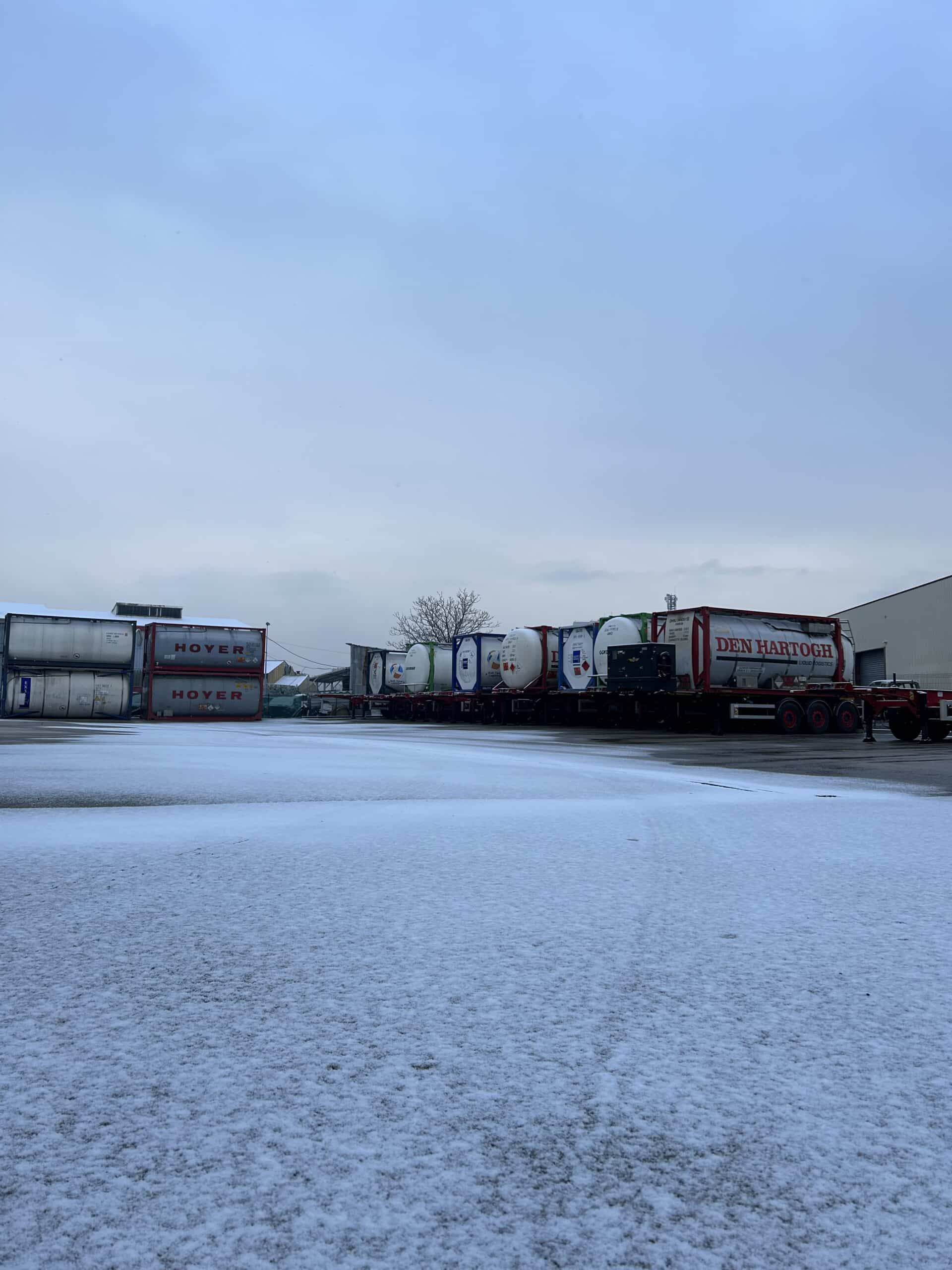 Logistics - Liss Transport, transport of tank containers